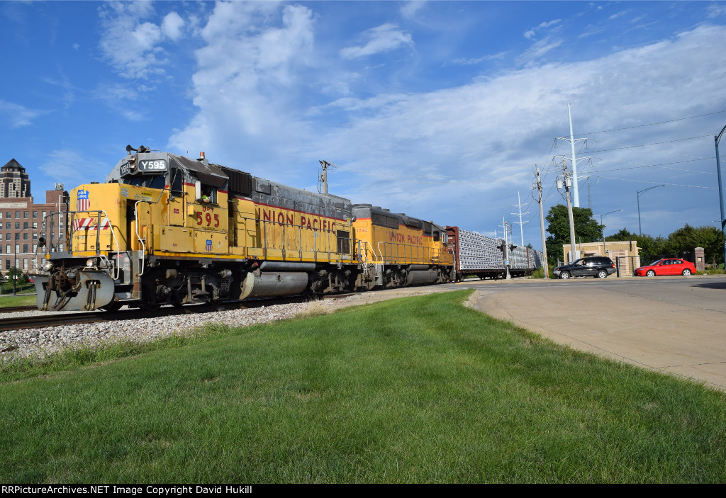 UPY Engines 595 and 1343, Des Moines IA